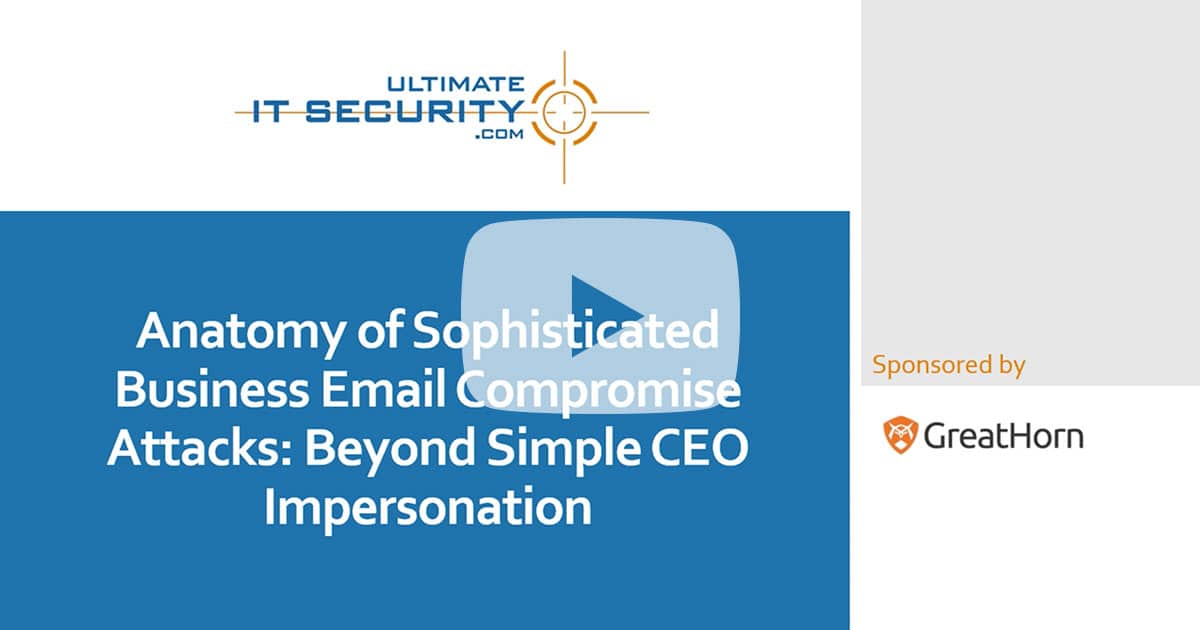 Webinars | Cloud-Native Email Security - GreatHorn