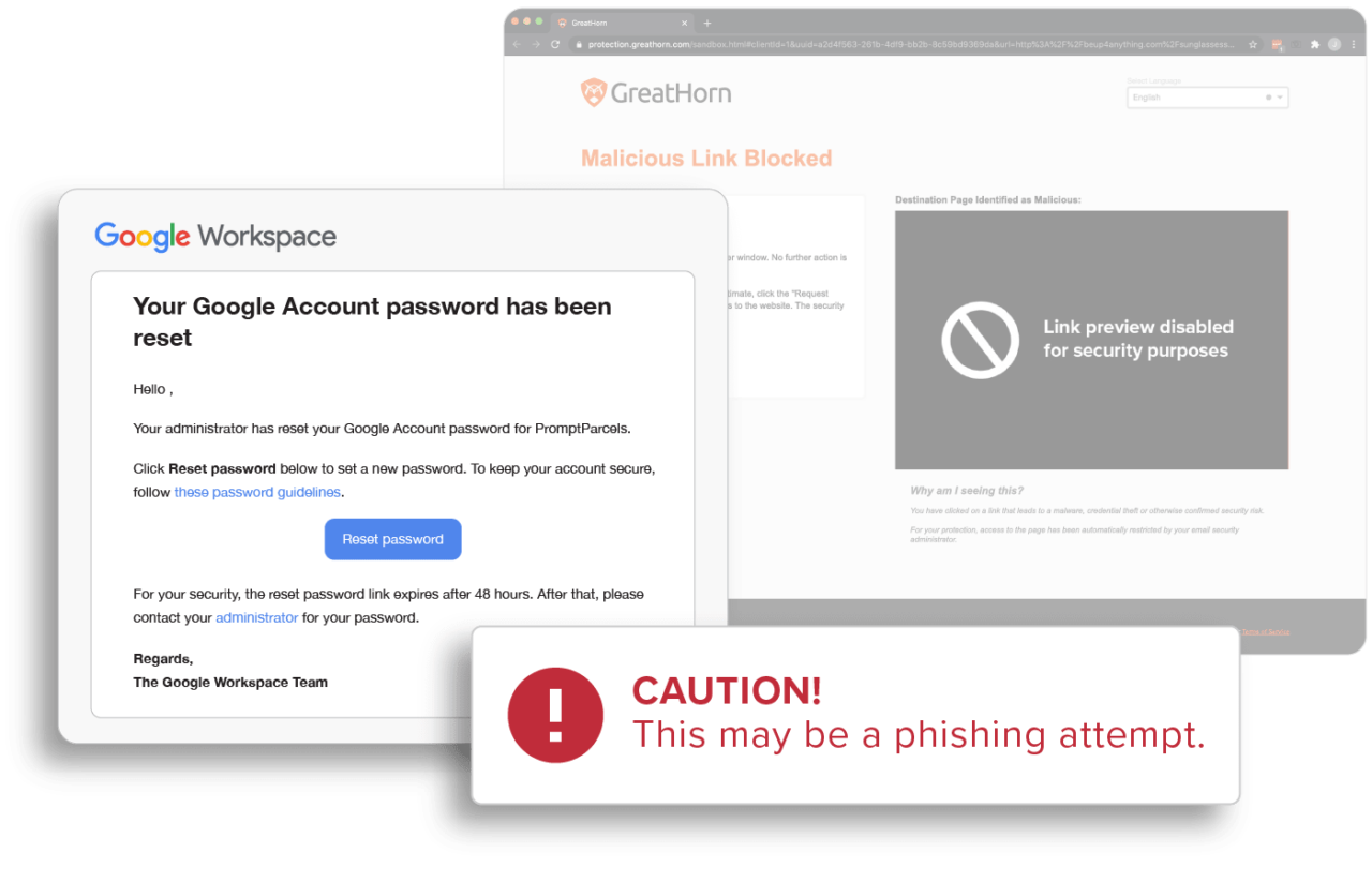 Credential Theft Protection - GreatHorn
